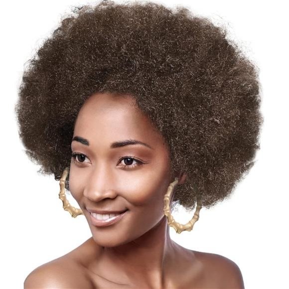 Other | 16 Inch Afro Wigs For Black Women Jumbo 7s Afro Curly Wigs ...